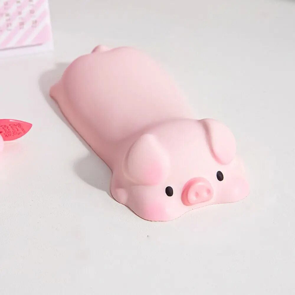 Коврик для мыши PU синего цвета Pig