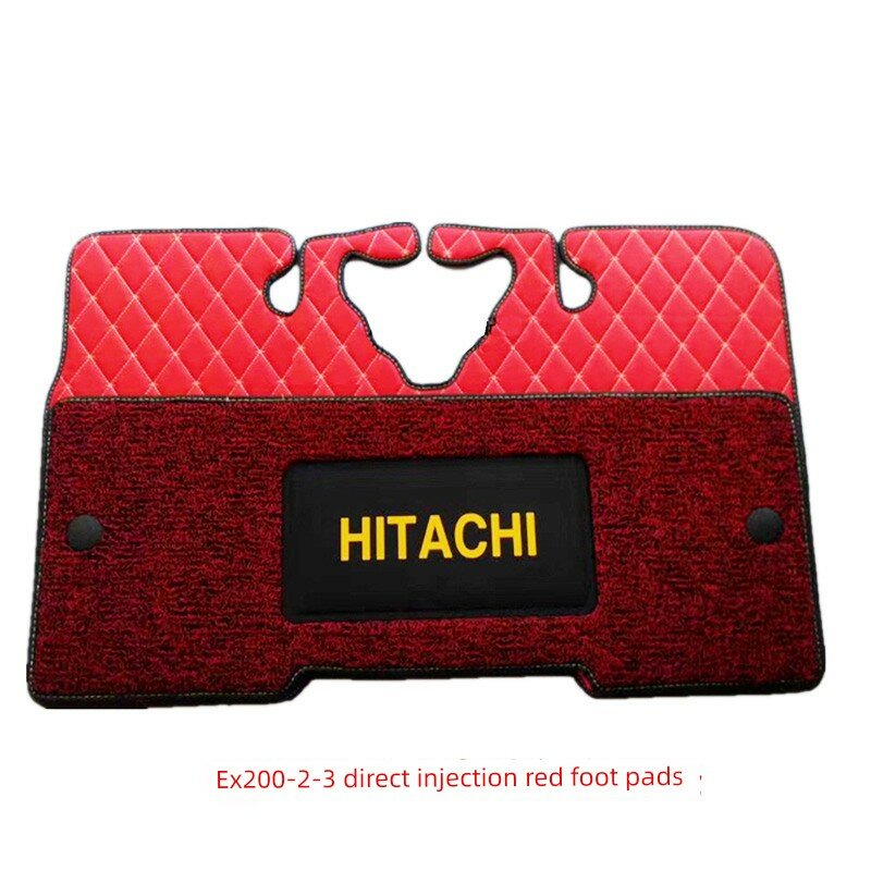 Красный коврик для кабины экскаватора Hitachi EX200-2-3 прямой впрыск