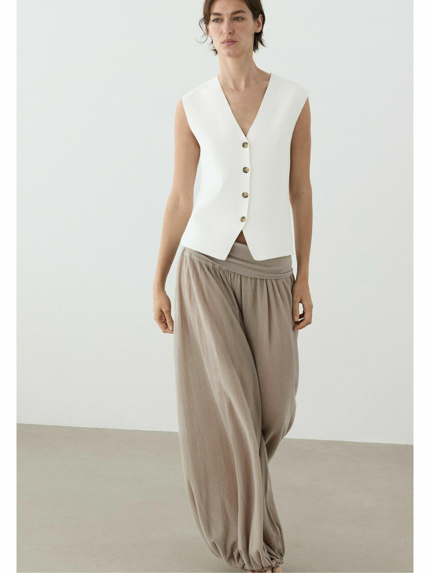 Жилет Massimo Dutti Базовая коллекция