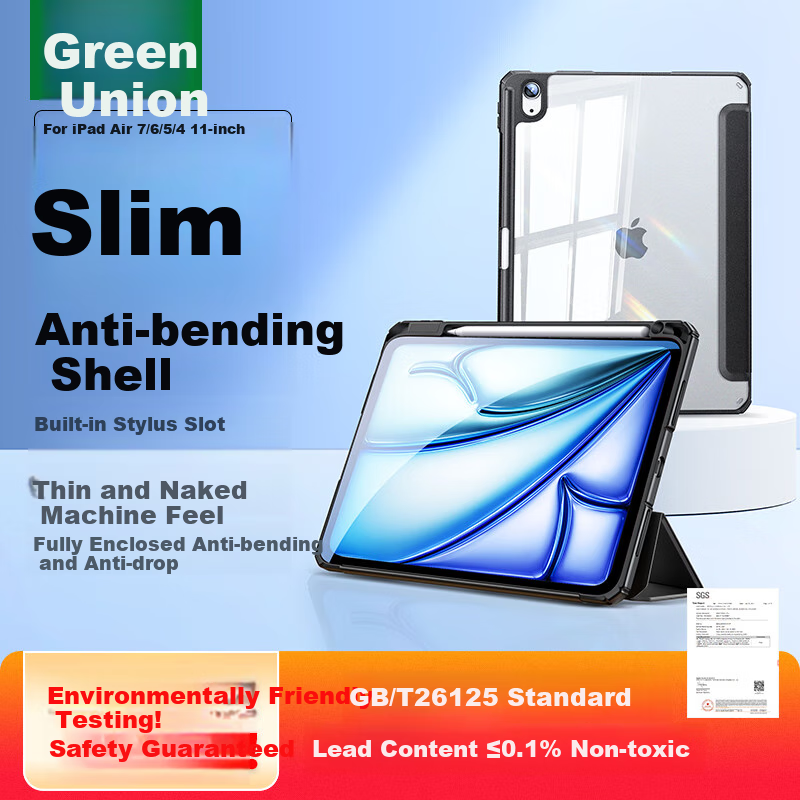 UGREEN чехол для iPad Air 8/7/6/5/4 11 дюймов с держателем для ручки, противоударный, для Apple Tablets 2020-2026