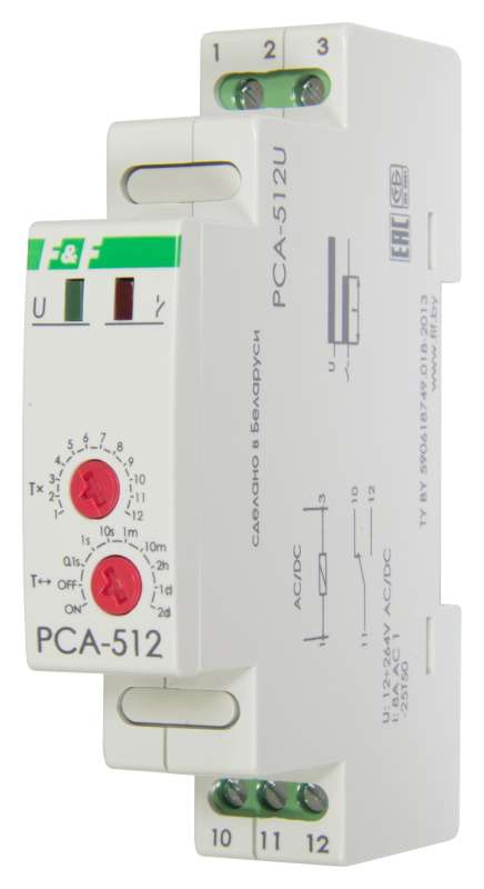 Реле времени PCA-512U задержки выключения PCA-512U ЕА02.001.002