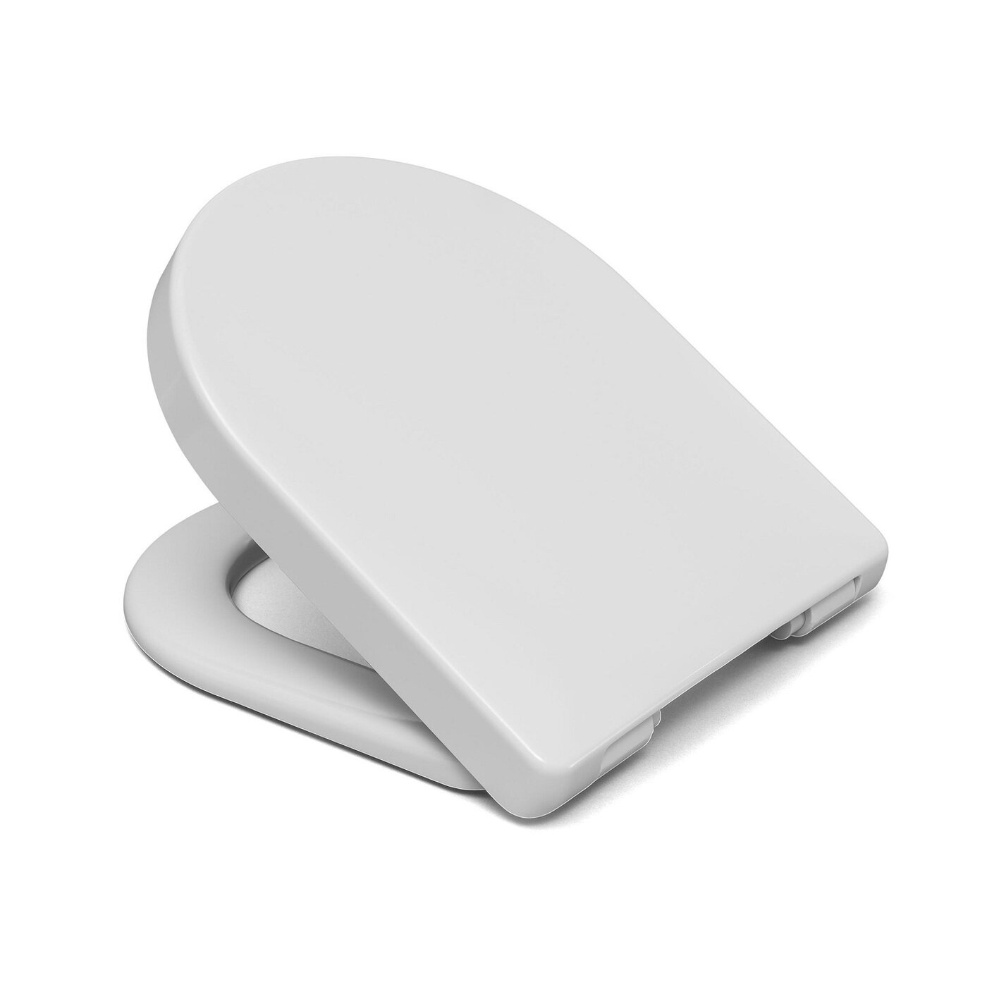 Сиденье-крышка для унитаза Haro Банока CS00040703 с микролифтом, дюропласт, 369 мм