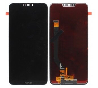 Дисплей для Huawei Honor 8C (BKK-L21) в сборе Черный - OR + набор инструментов и клей