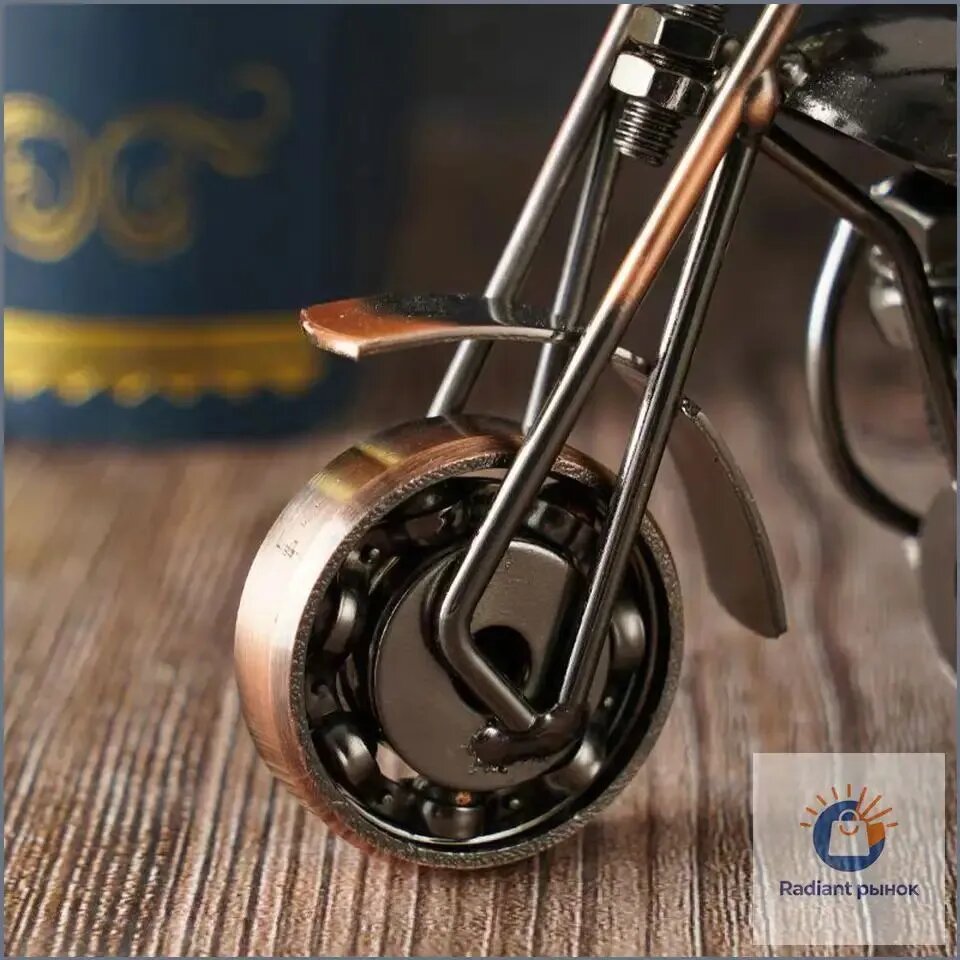 Мотоцикл металл коллекционной Harley-Davidson 1:12 - 15 см.