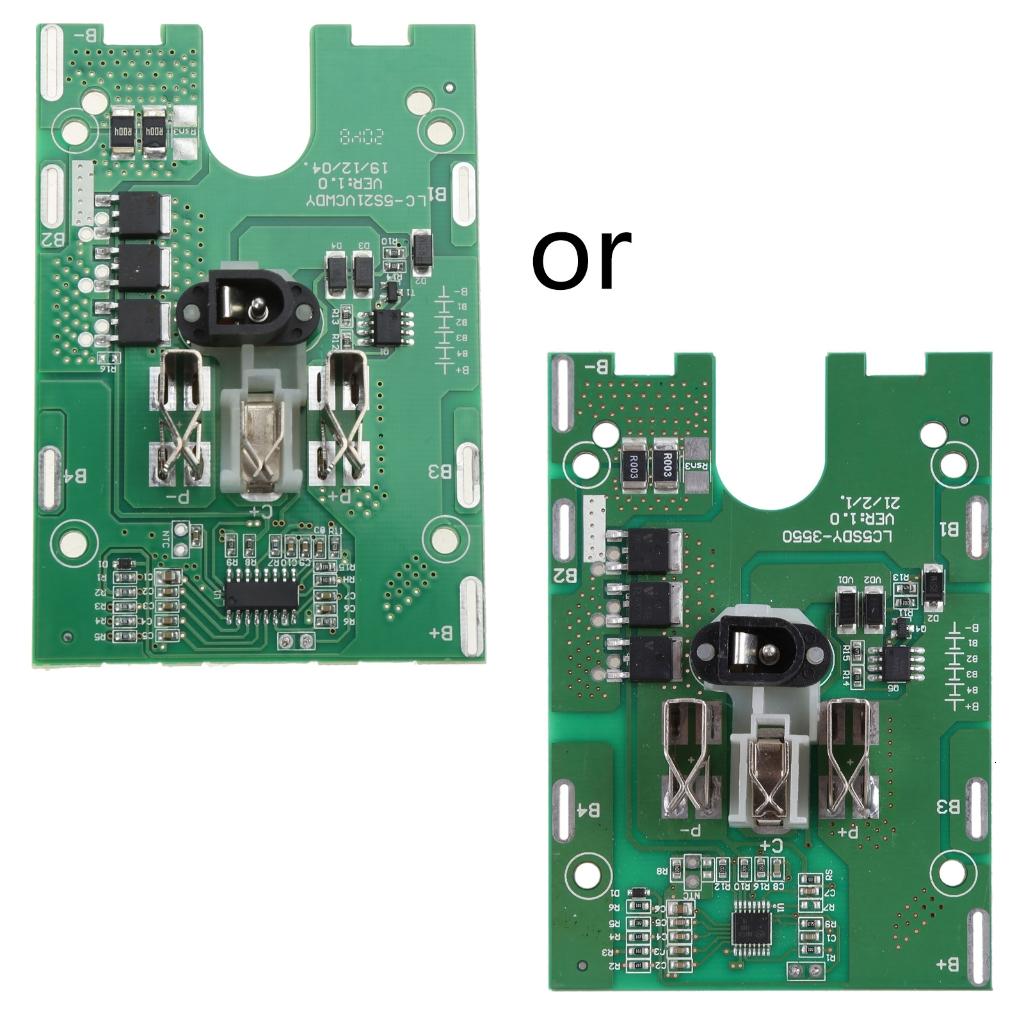Зарядное устройство 18650 с платой защиты BMS 5S 21V 30A