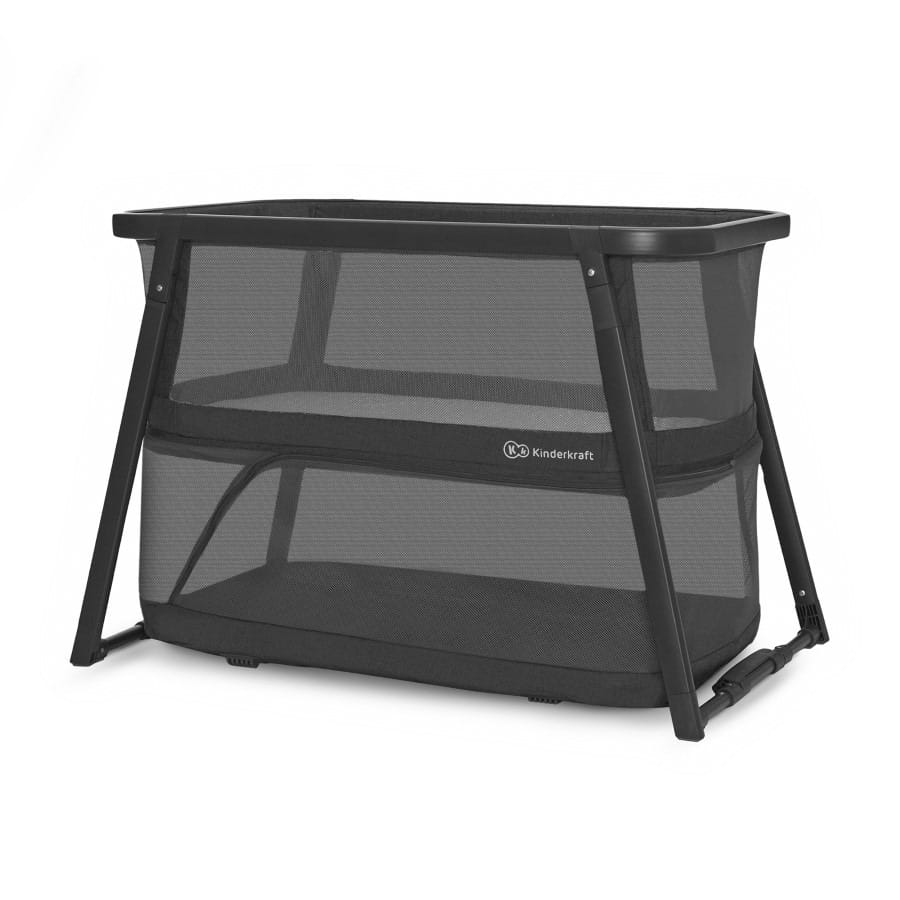 Кровать детская Kinderkraft Sofi Plus, серый, 104 x 68 x 74 см, грузоподъемность 15 кг