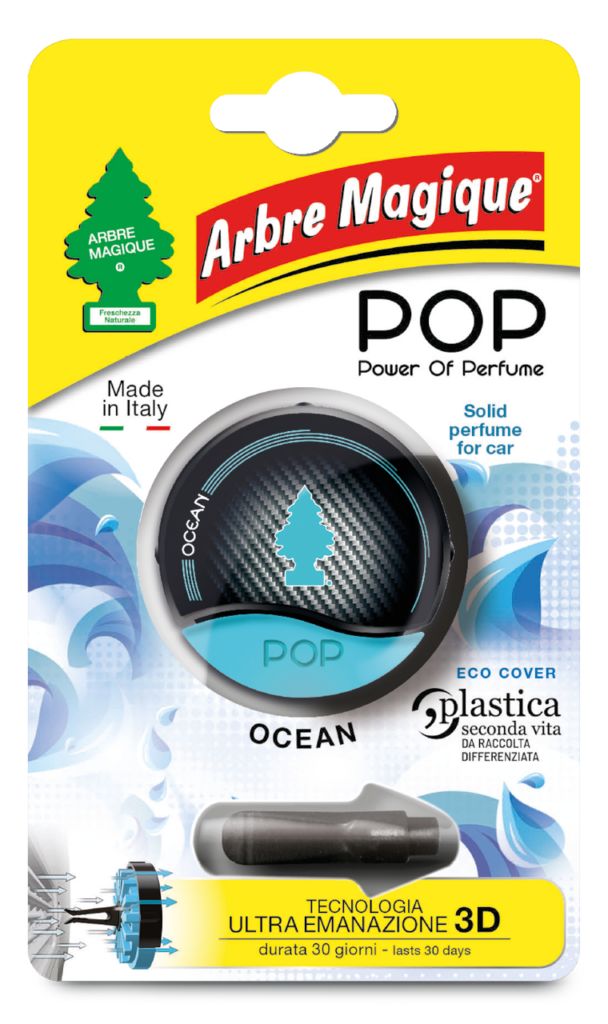 Arbre Magique POP "Ocean" Ароматизатор для автомобиля на дефлектор "океан"