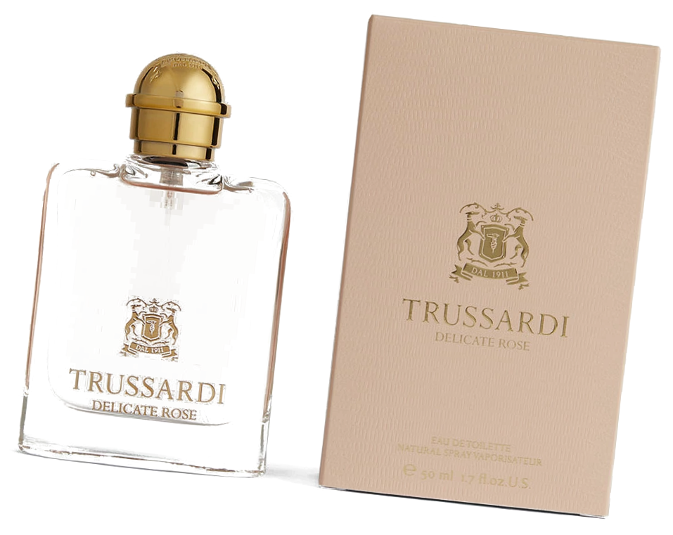 Женский парфюм Trussardi Delicate Rose 50 мл / Труссарди Деликат Роз