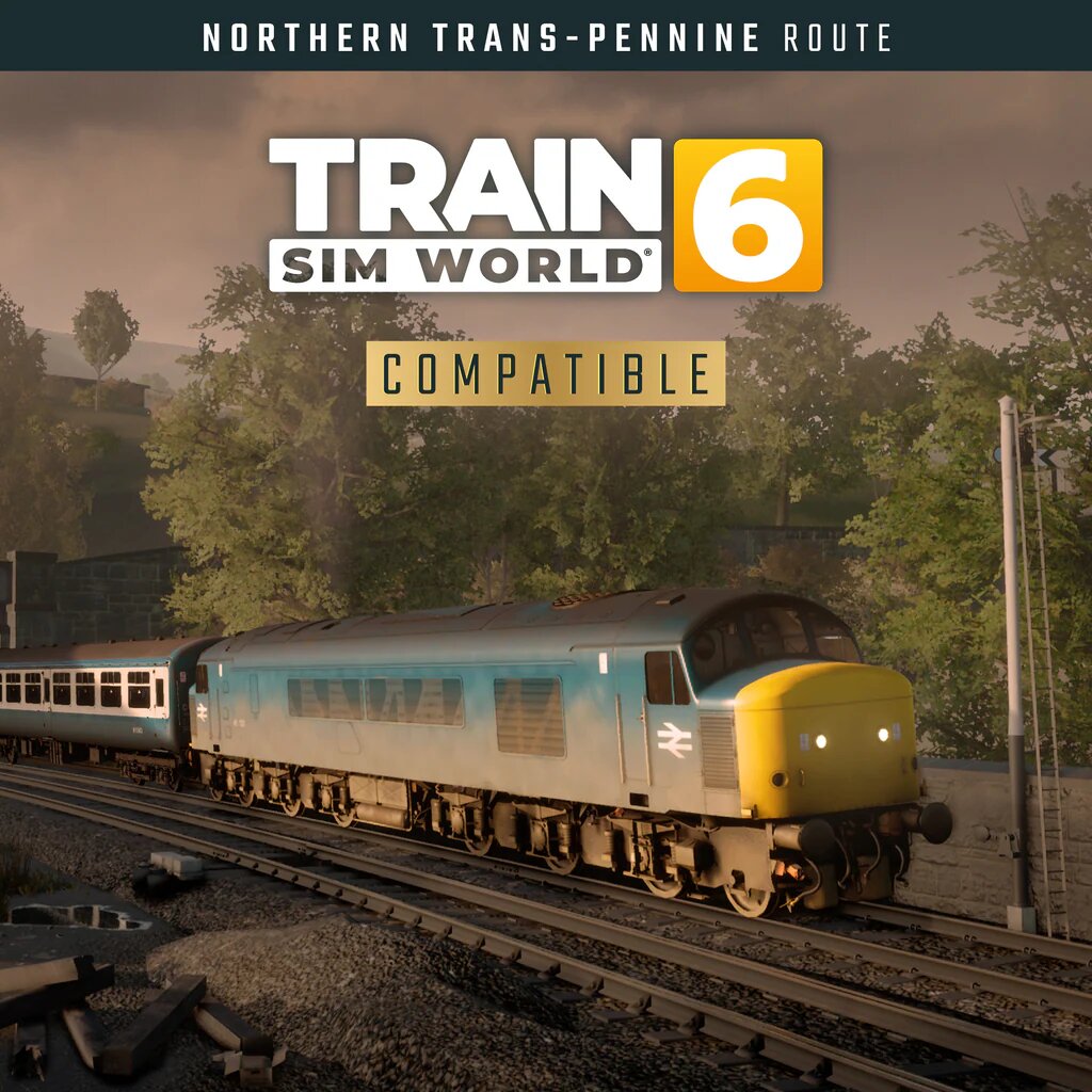 Дополнение Train Sim World 6: Northern Trans-Pennine: Manchester - Leeds, цифровое издание PlayStation 4 и PlayStation 5, регион Турция / код пополнения баланса