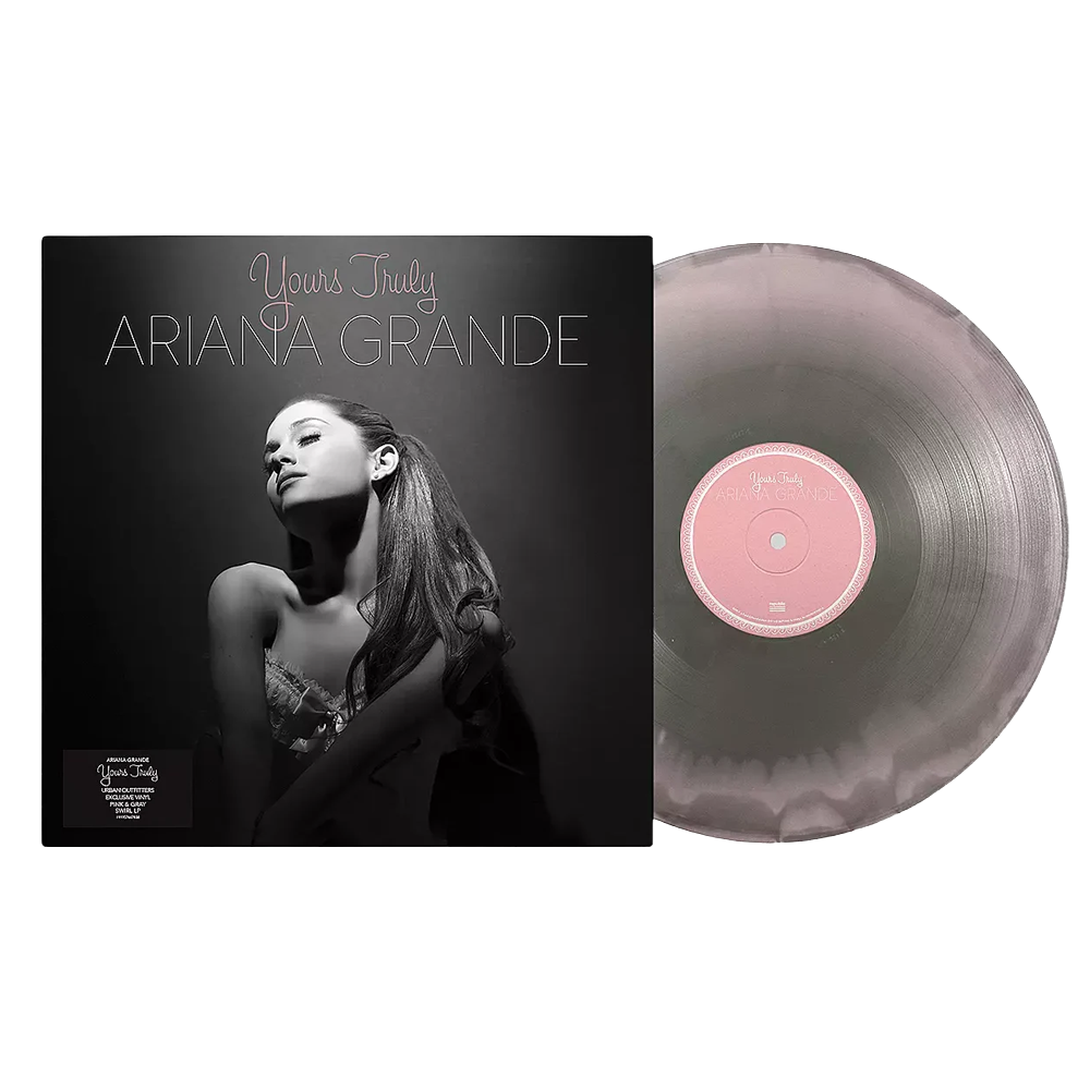 Ariana Grande – Yours Truly (Pink & Gray Swirl Vinyl)