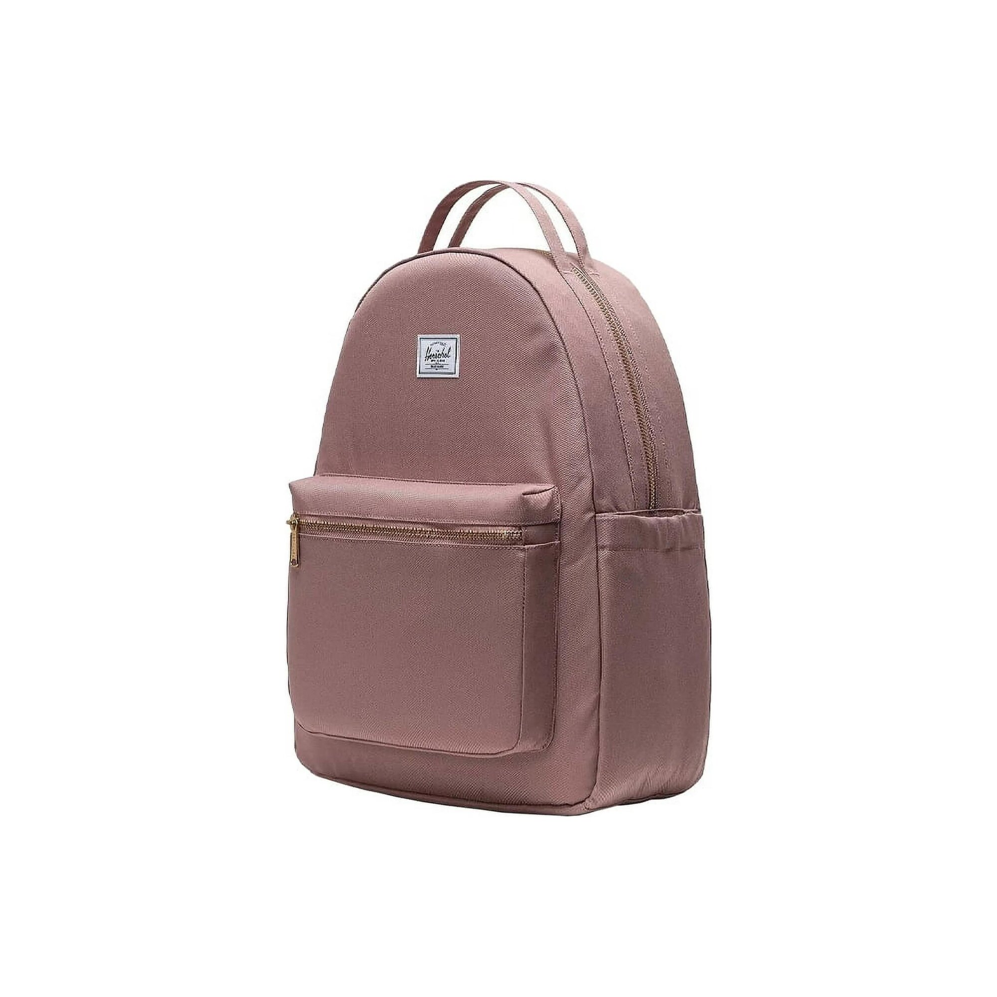 Сумка Herschel, фактура стеганая, серый/розовый — фото 1