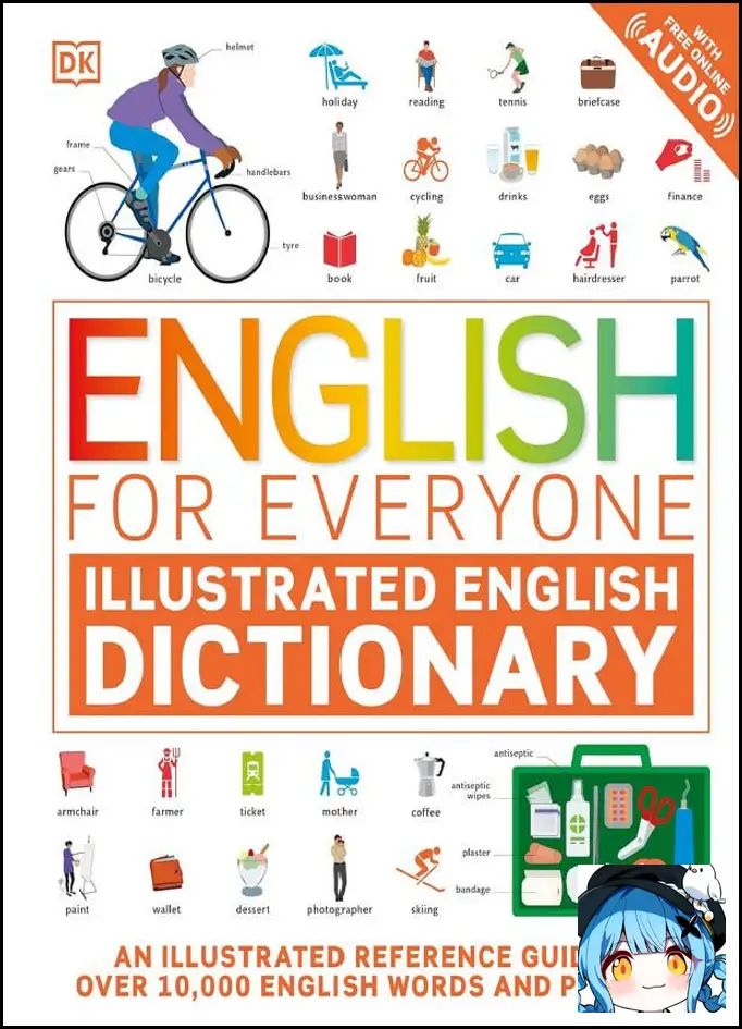 English for Everyone Illustrated English Dictionary DK Vocabulary Learning Paperback Book
