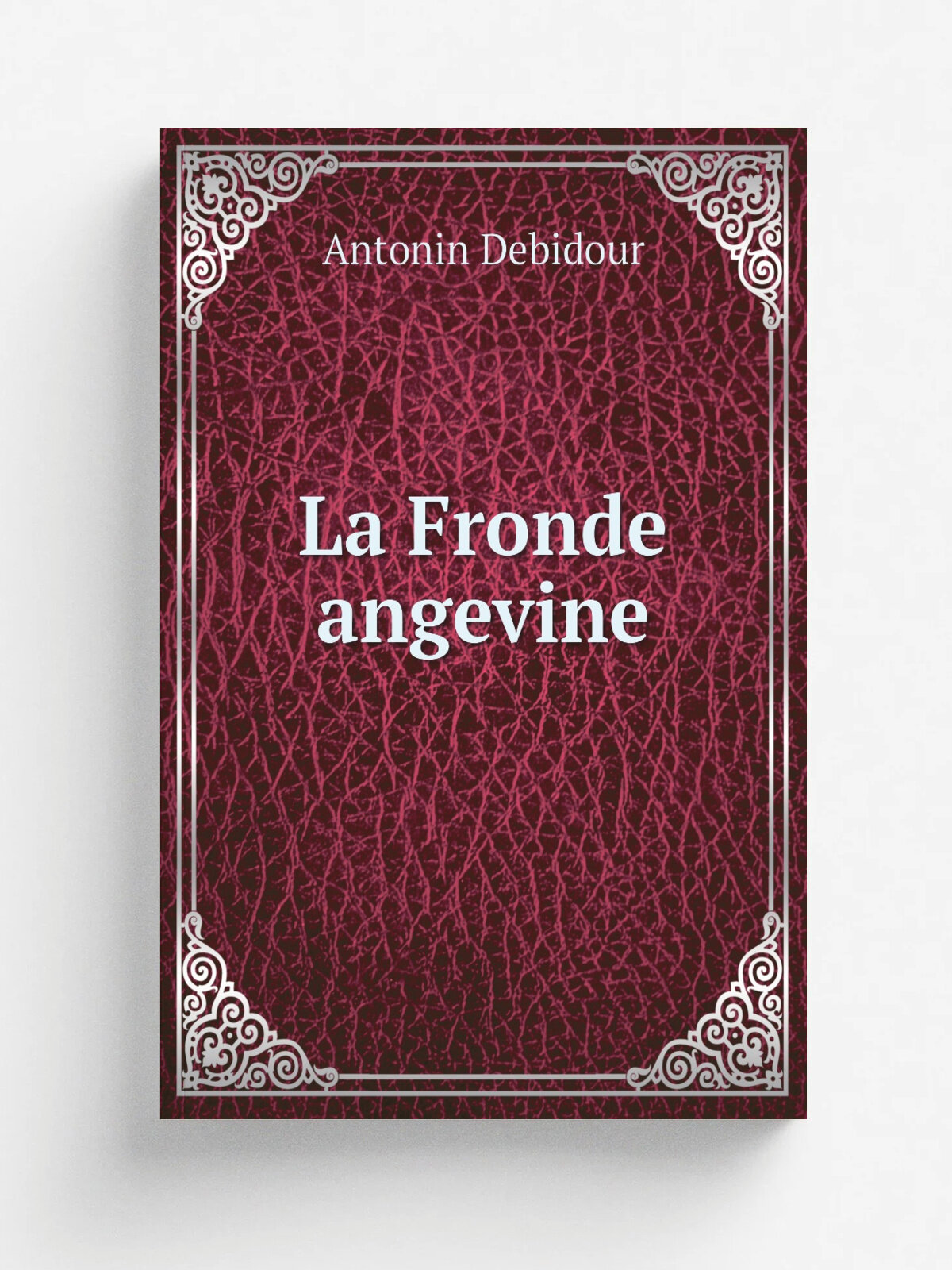 La Fronde angevine | Antonin Debidour | 1877 | Paris E. Thorin | Репринт
