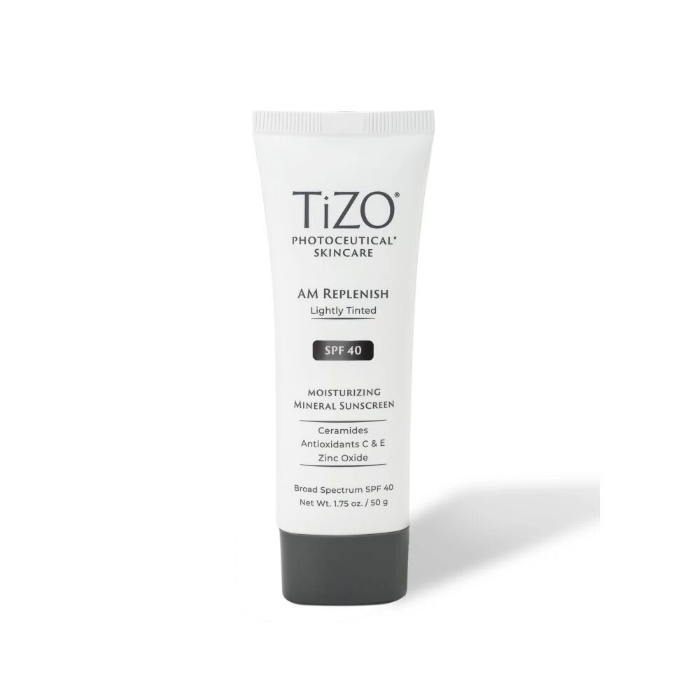 TIZO Дневной питательный крем с оттенком Photoceutical AM Replenish SPF 40 Lightly Tinted, 50 мл