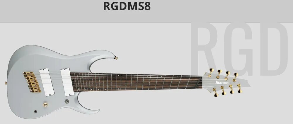 Электрогитара Ibanez RGDMS8 (Сделано в Индонезии)