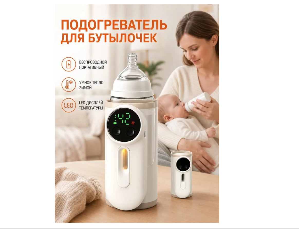 Подогреватель для детских бутылочек, USB-подогреватель молока с подогревом