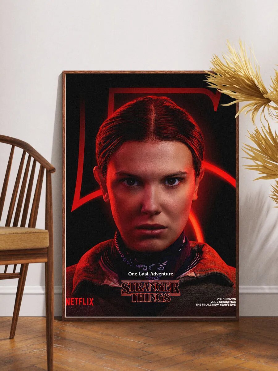 Очень странные дела постер, Stranger Things, осд 5 сезон