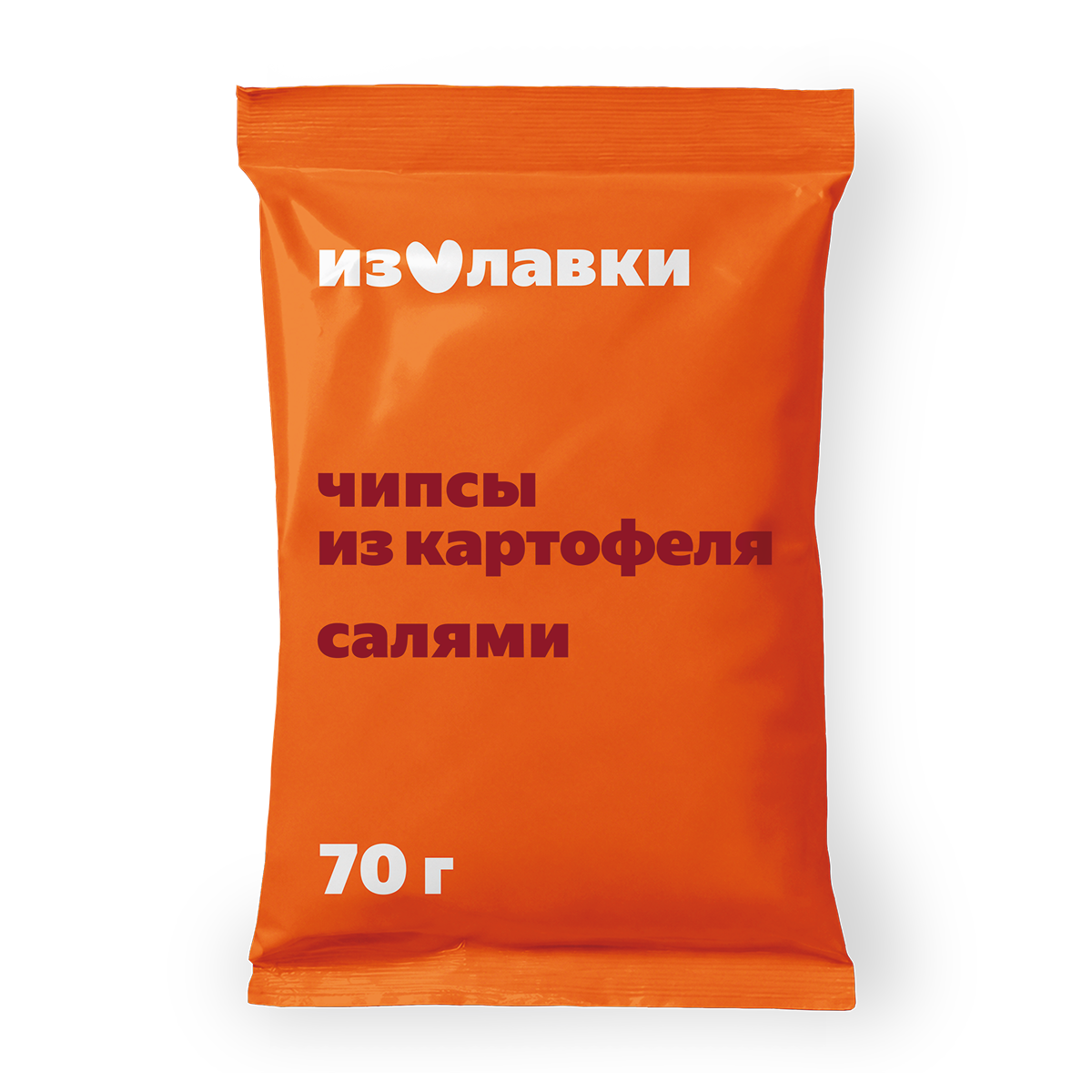 Чипсы "Из Лавки" "Салями Миланская", картофельные, 70 г, 1 упаковка