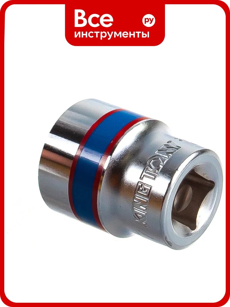 Головка торцевая стандартная шестигранная 3/8", 17 мм KING TONY 333517M