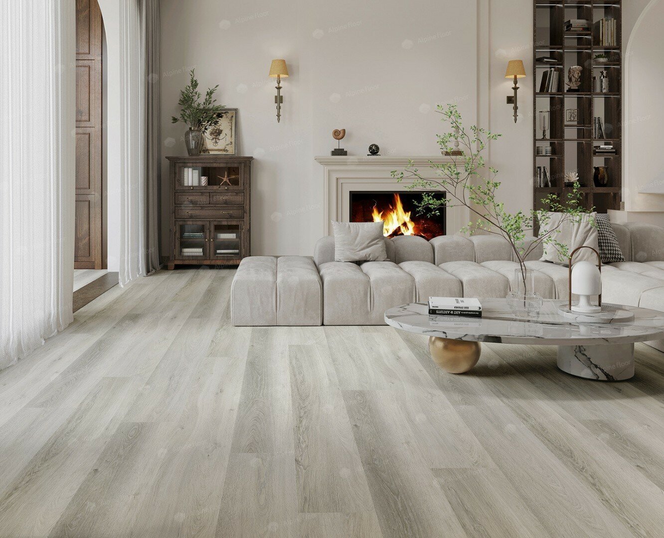 SPC-Ламинат Alpine Floor Дуб Дия ABA ECO 7-23 MC 8279 (цена за упаковку 2.473 м2)