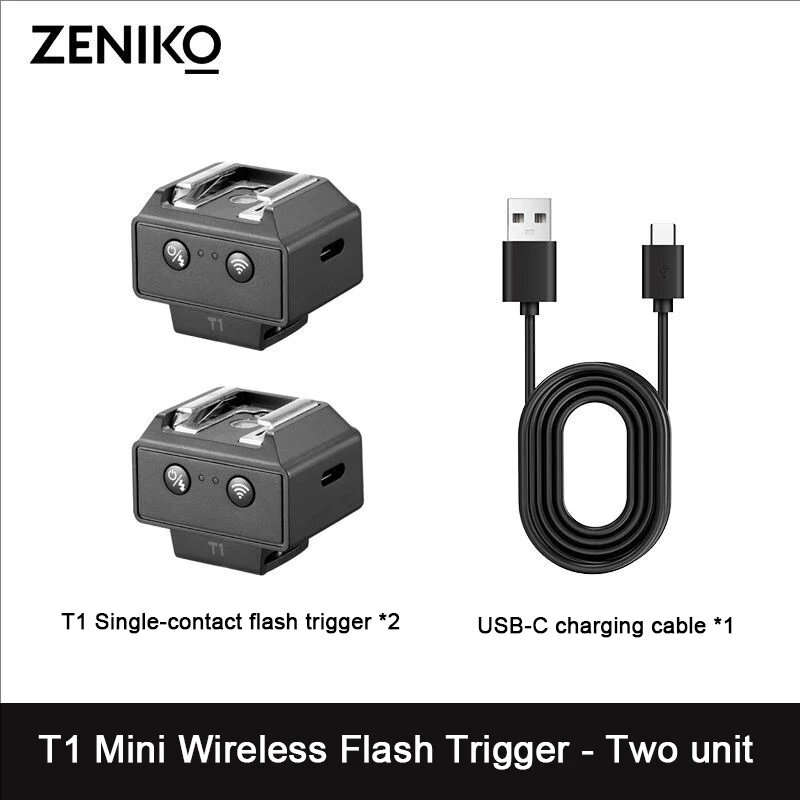 ZENIKO T1 беспроводной триггер для вспышки T1 set 2
