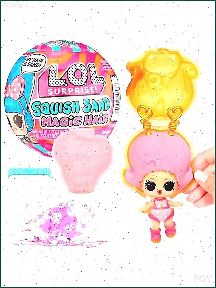 Кукла LOL Surprise Squish Sand Magic Hair, лимитированная версия