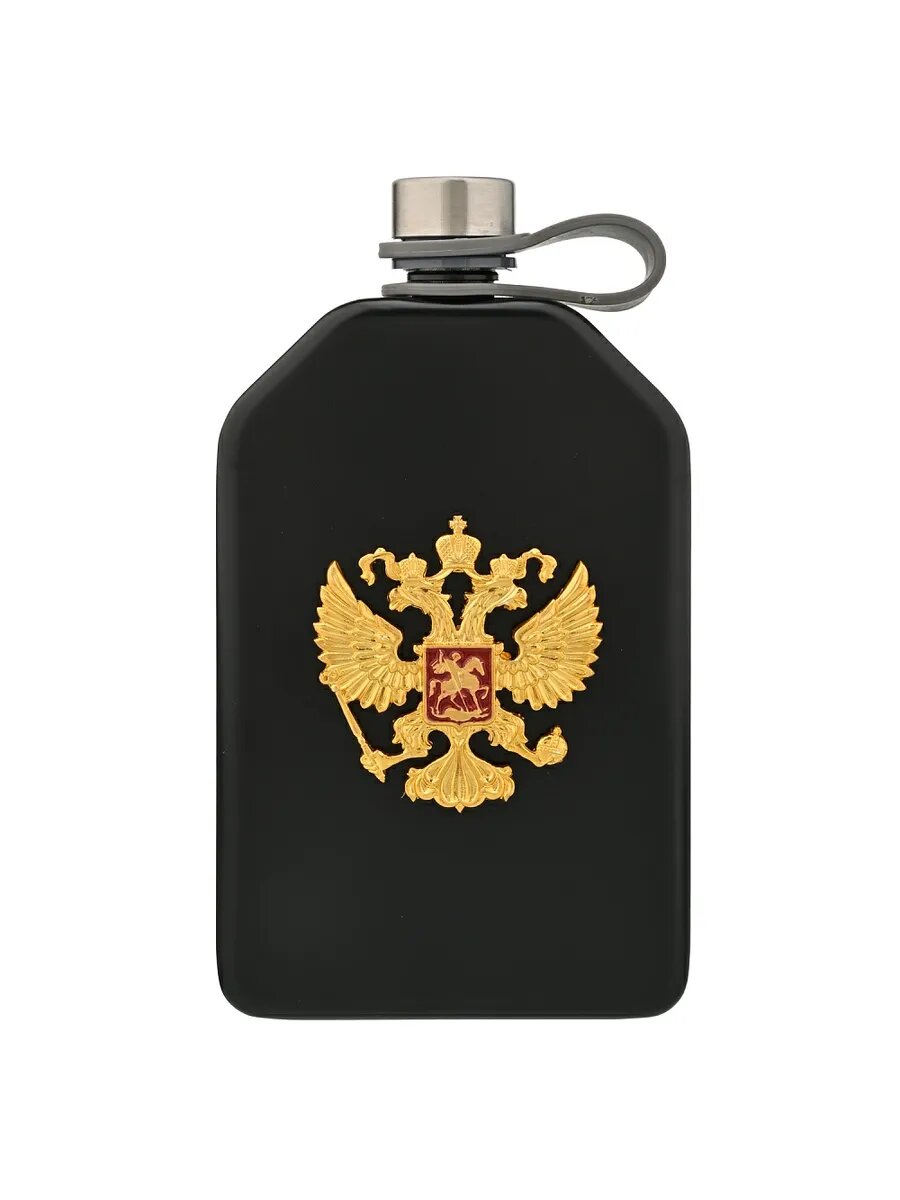 Фляга сувенирная "Герб РФ"