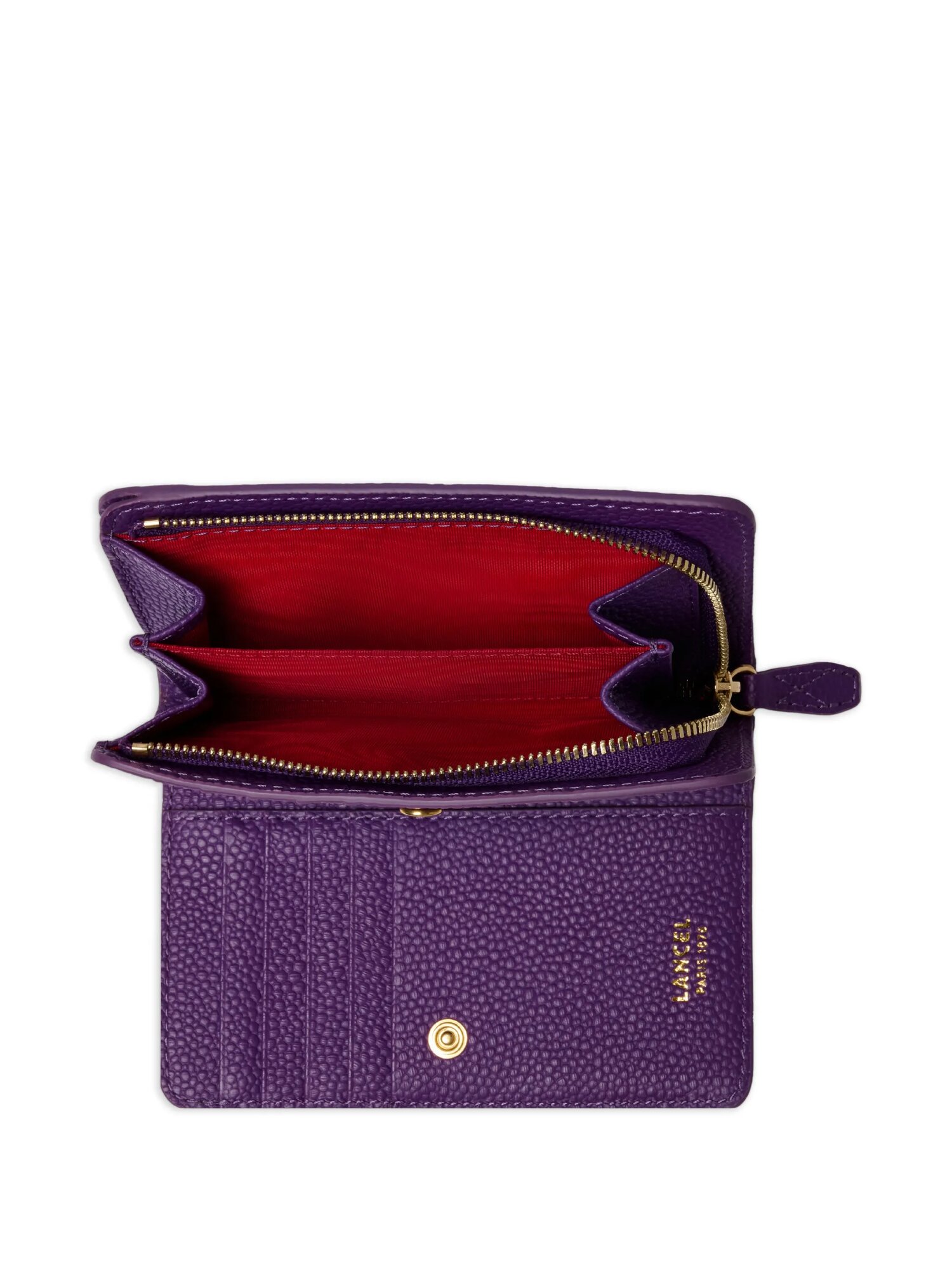 Бумажник Lancel, фиолетовый — фото 1