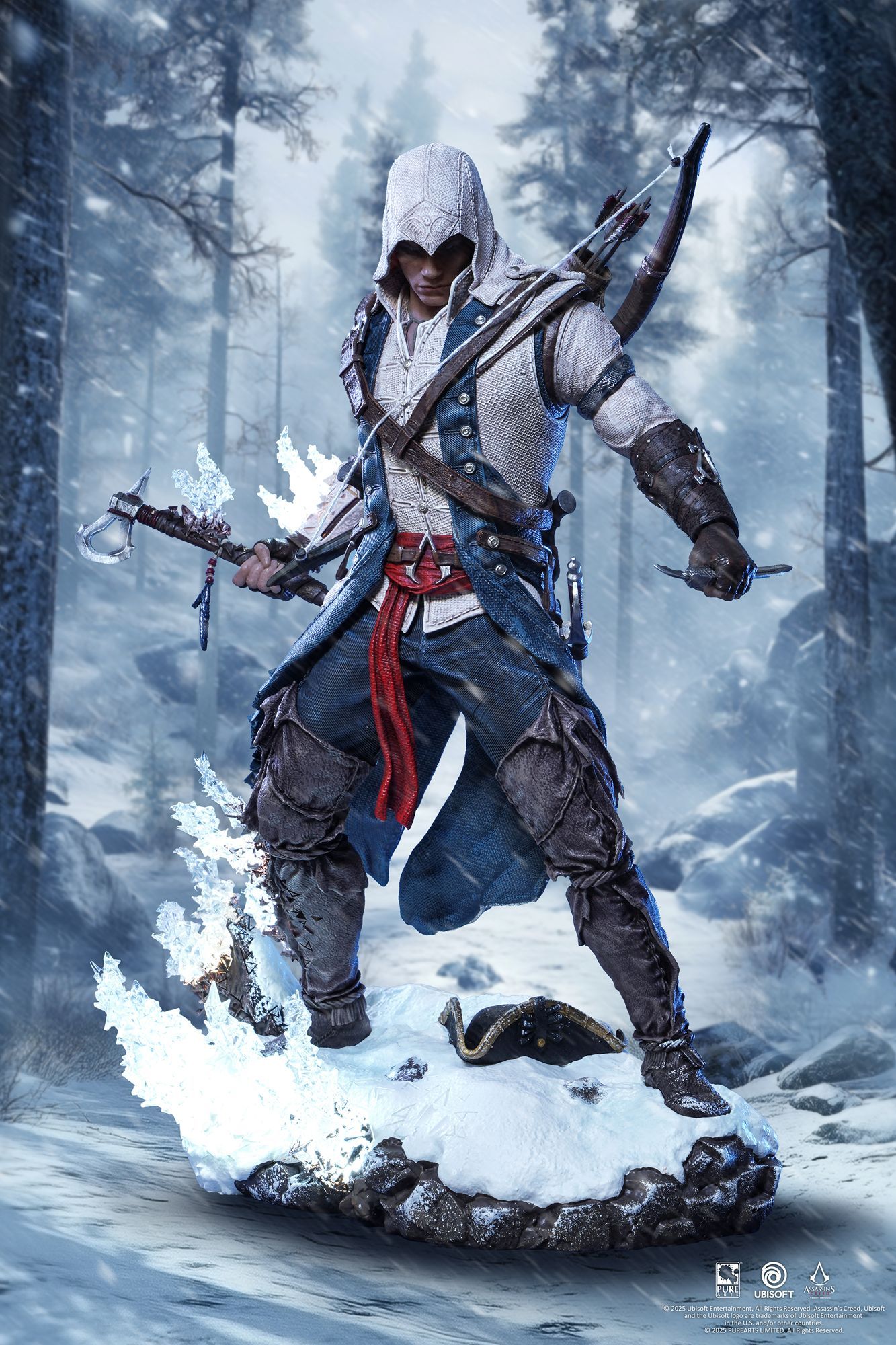 Assassin's Creed - CONNOR 1/8 , Модель ручной работы , Коллекционные подарки ( PureArts )