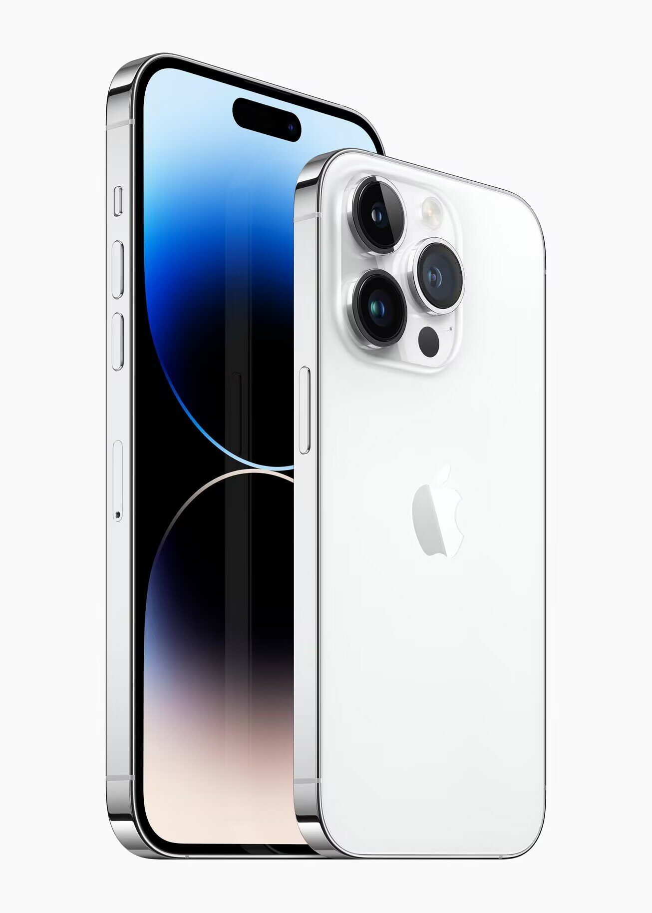 Смартфон Apple iPhone 14 Pro 128 ГБ, 2 nano SIM, 6.1" 120Hz, OLED, серебристый.