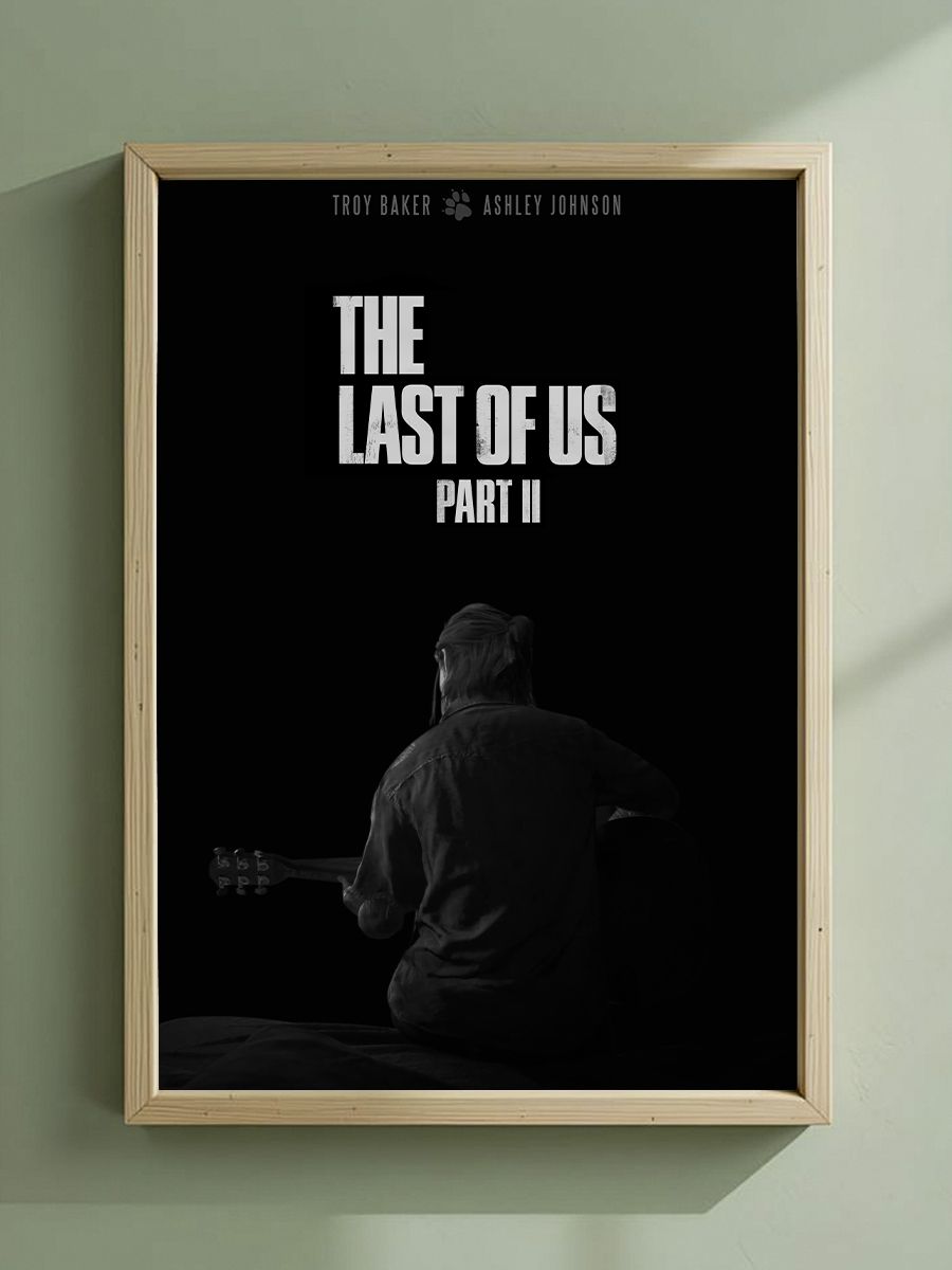 Постер, плакат на стену "Элли - The Last of Us" 42 см х 29,7 см (А3), Без Рамы