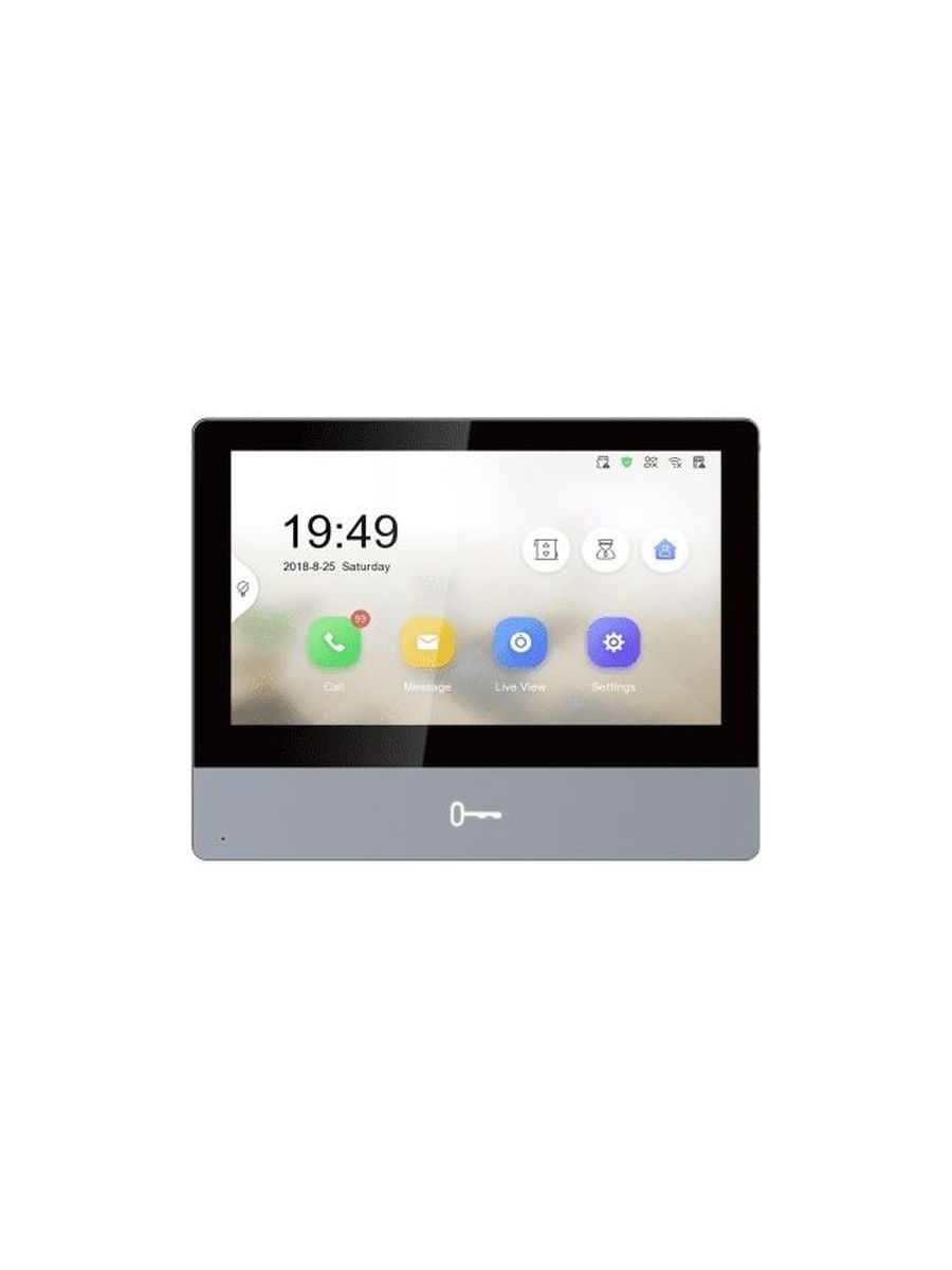 DS-KH8350-WTE1 (7') Hikvision Видеодомофон IP цветной 7"с WI-FI