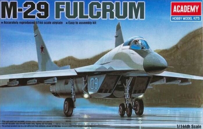 Сборная модель "Самолет M-29 FULCRUM" (1:144), артикул 12615