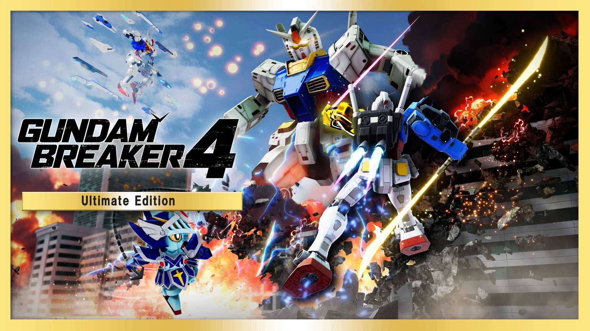 Игра GUNDAM BREAKER 4 PS4 & PS5 Ultimate Edition, цифровое издание PlayStation 4 и PlayStation 5, регион Индонезия / код пополнения баланса