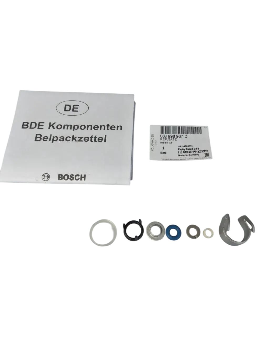 Ремкомплект топливной форсунки VAG 06J998907D для Audi A1, Audi A3, Seat Alhambra, Seat Altea, Skoda Kodiaq, Skoda Octavia, Volkswagen Atlas Cross Sport, Volkswagen Atlas