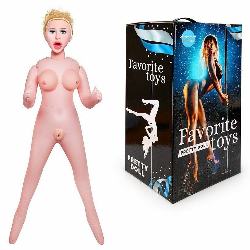 Кукла с вибрацией Bior Toys Оливия 155 см вибрирующая телесного цвета из ПВХ и киберкожи