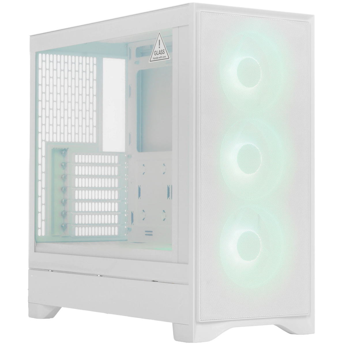FD-C-POA2A-04 Fractal Design Корпус ПК без блока питания/ Case Fractal Design Pop 2 Air TG RGB, Midi-Tower, 3x120mm,