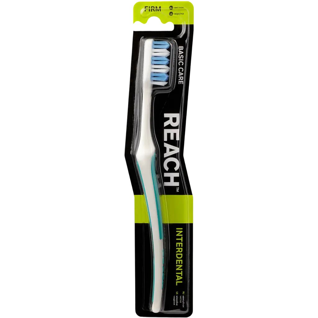 Зубная щетка Рич (Reach) Interdental Межзубная чистка жесткая 1 шт