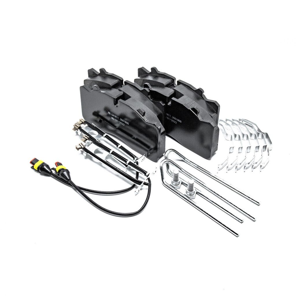 Колодка тормозная задняя/передняя газон NEXT, ПАЗ VECTOR NEXT (К-Т 4ШТ С ПО PRAVT prc41r113501800