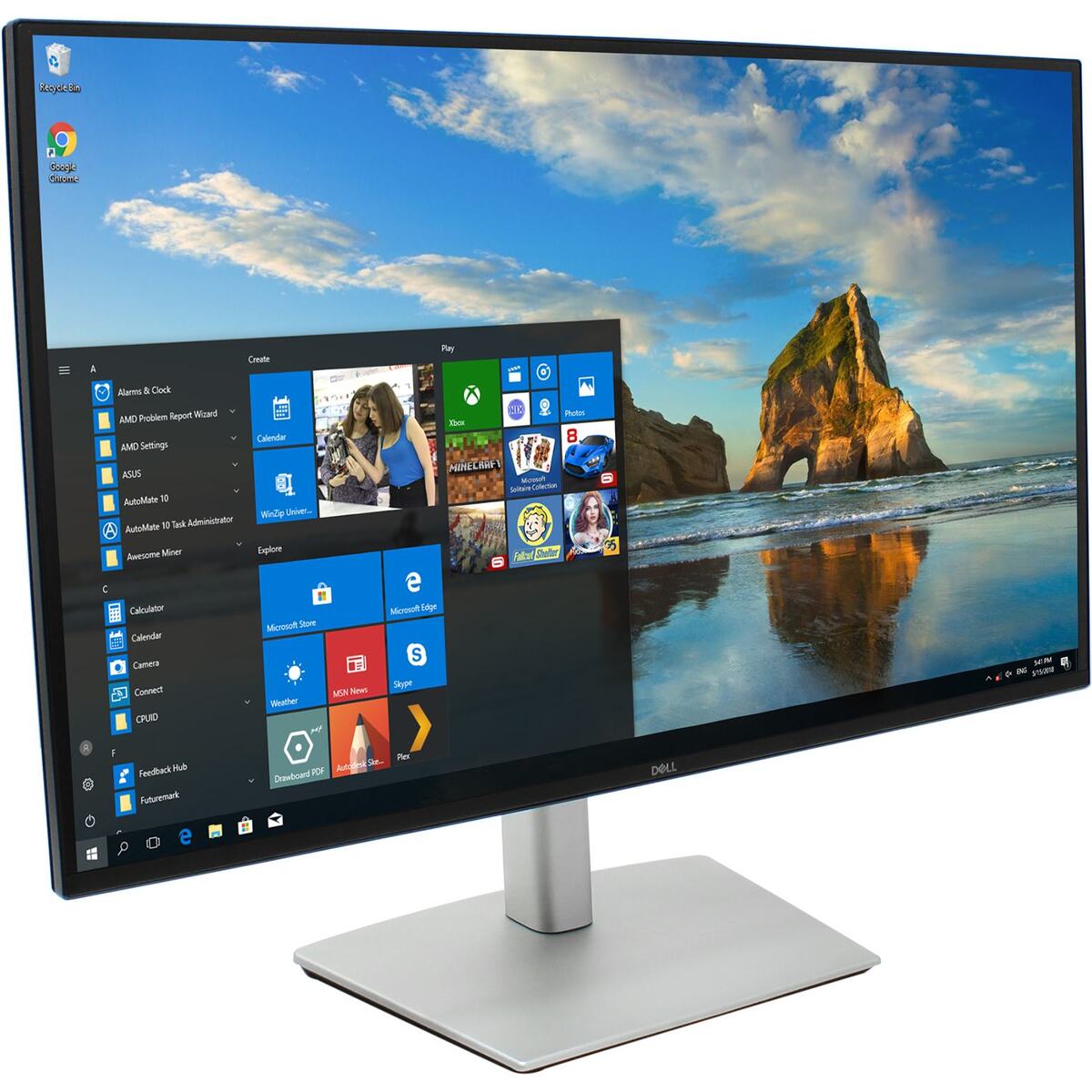 27" ЖК монитор DELL P2725D 962473 с поворотом экрана (LCD, 2560x1440, HDMI, DP, USB3.0 Hub)