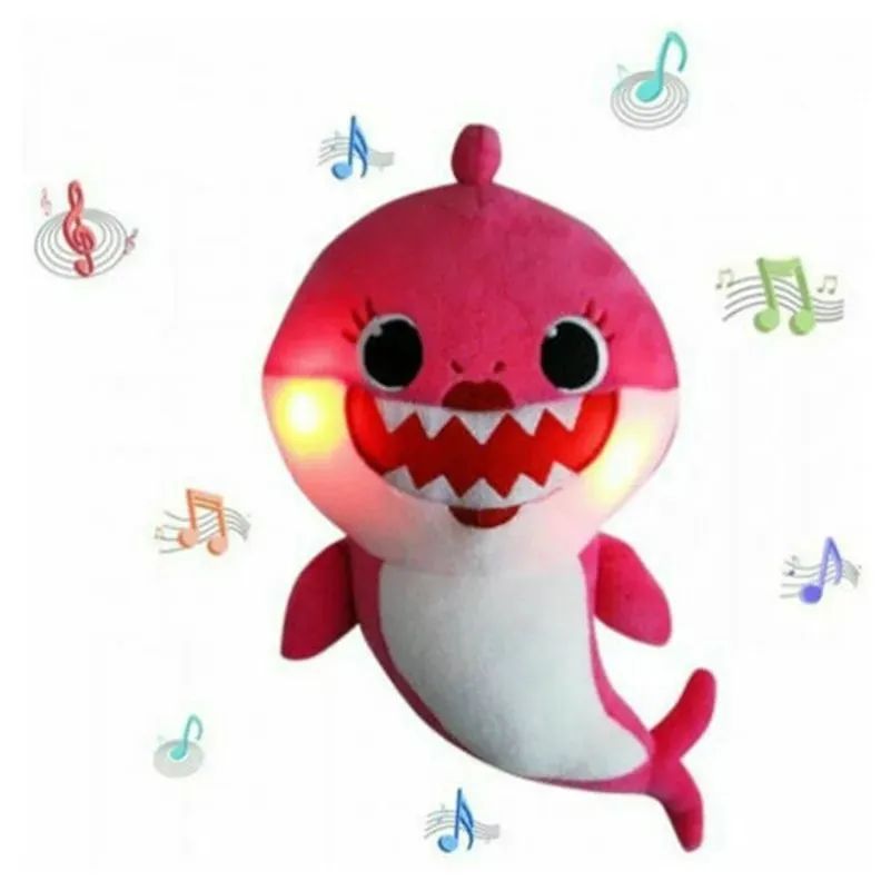 Музыкальная мягкая игрушка Акуленок Baby shark папа