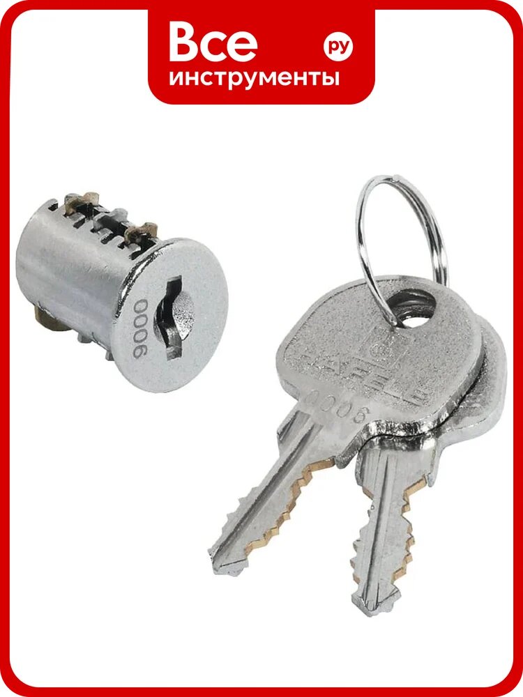Сменый сердечник Hafele нилированный Syмo, с разным закрыванием SH 0601-0650 210.41.701