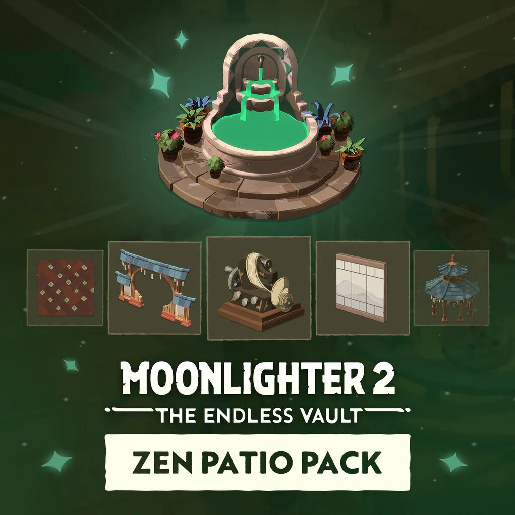 Дополнение Moonlighter 2: The Endless Vault - Zen Patio Pack, цифровое издание PlayStation 5, регион Индия / код пополнения баланса