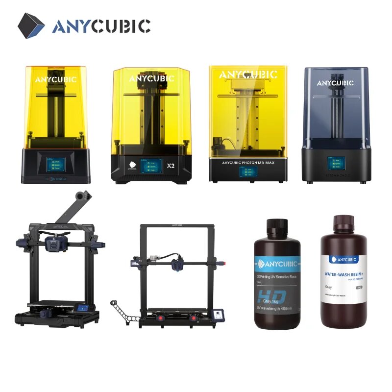 ANYCUBIC 3D принтер 50kg water grey