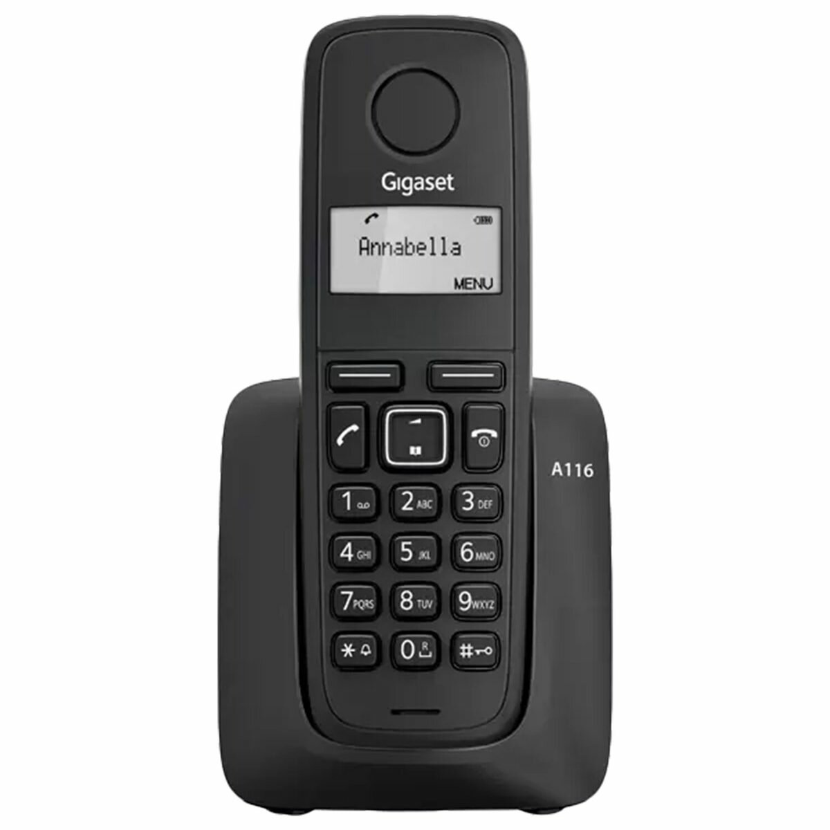Радиотелефон Gigaset A116, черный