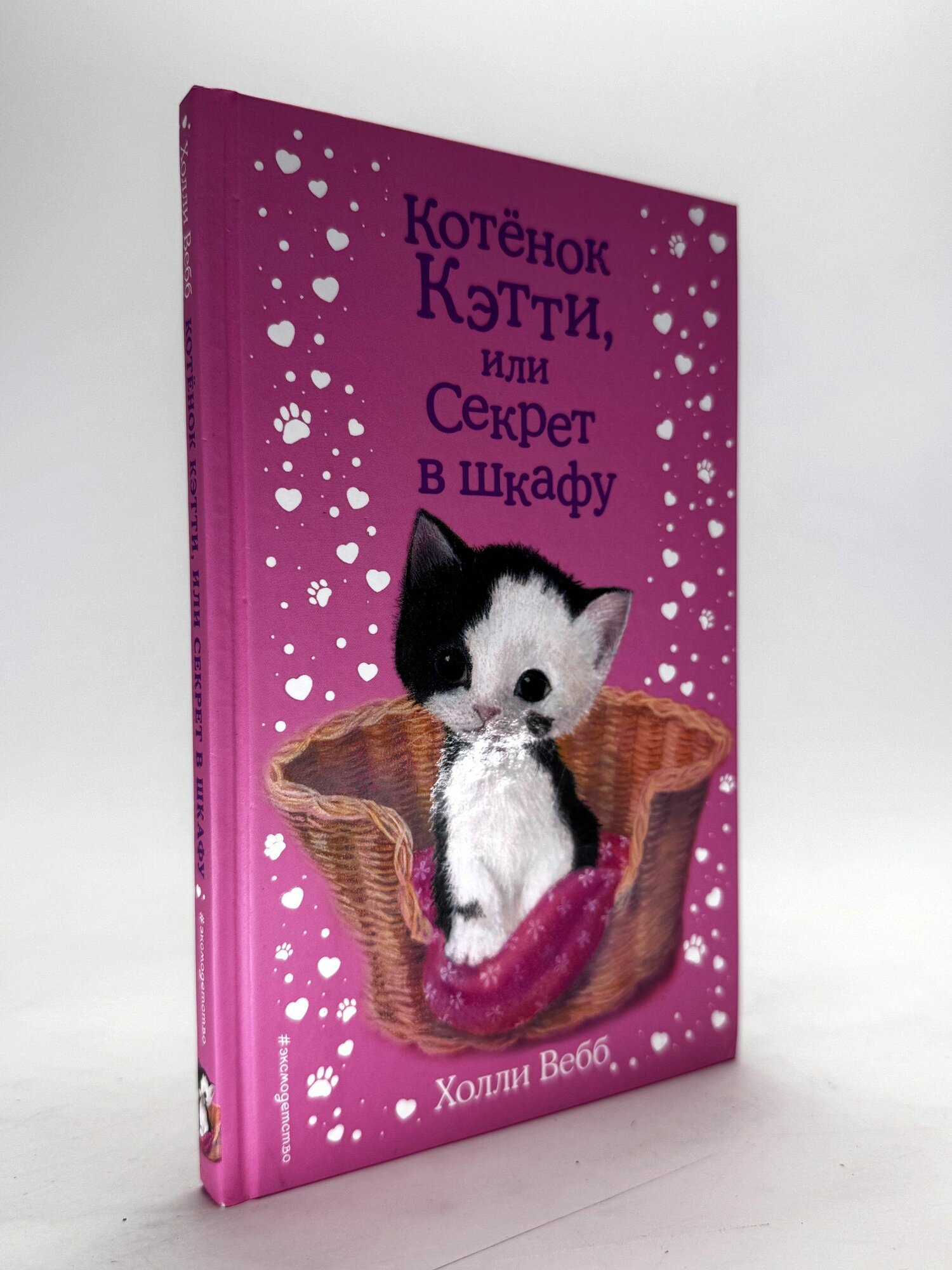 Книга «Котёнок Кэтти, или Секрет в шкафу», Холли Вебб, Твердый переплет
