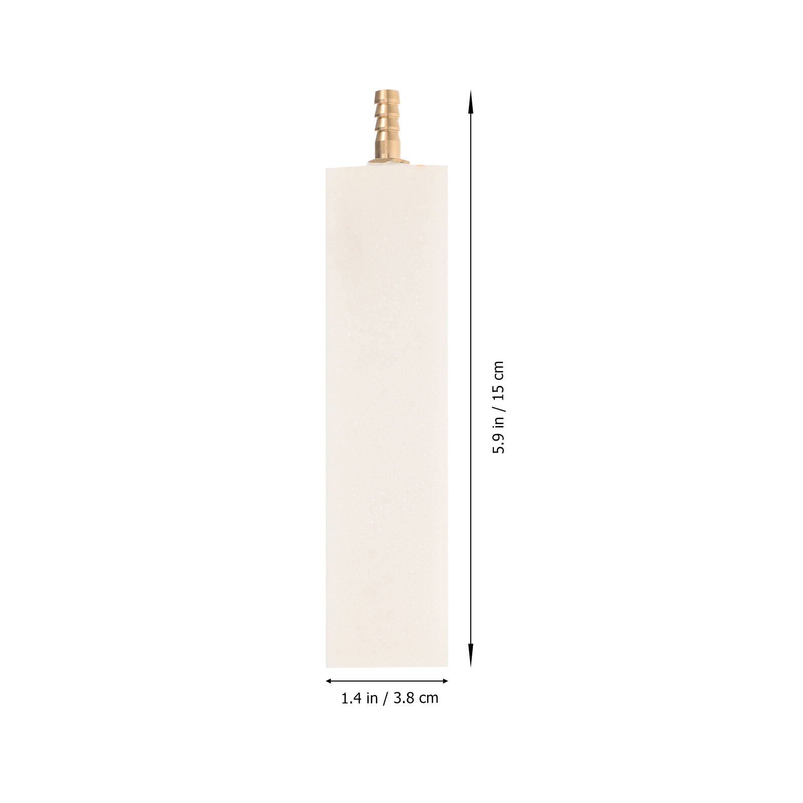 Камень Для Аквариума С Подачей Воздуха Белый 15.00X3.80X3.80Cm