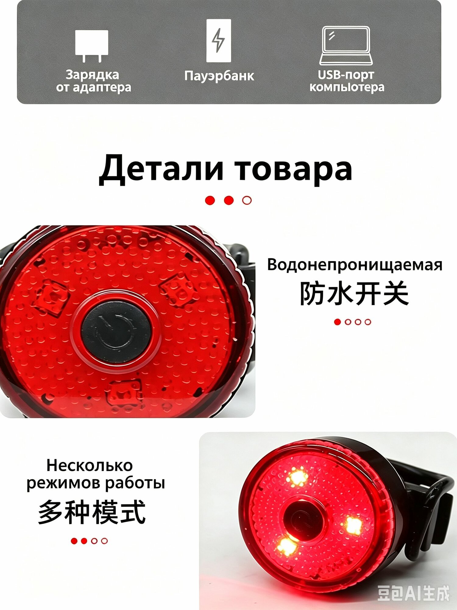 Фонарь для велосипеда — фото 1
