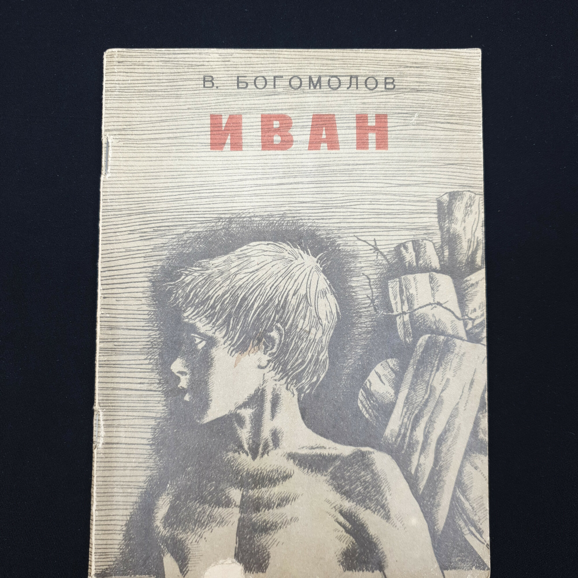 Книга винтажная, СССР. В. Богомолов, Иван, издательство Удмуртия, 1984 год
