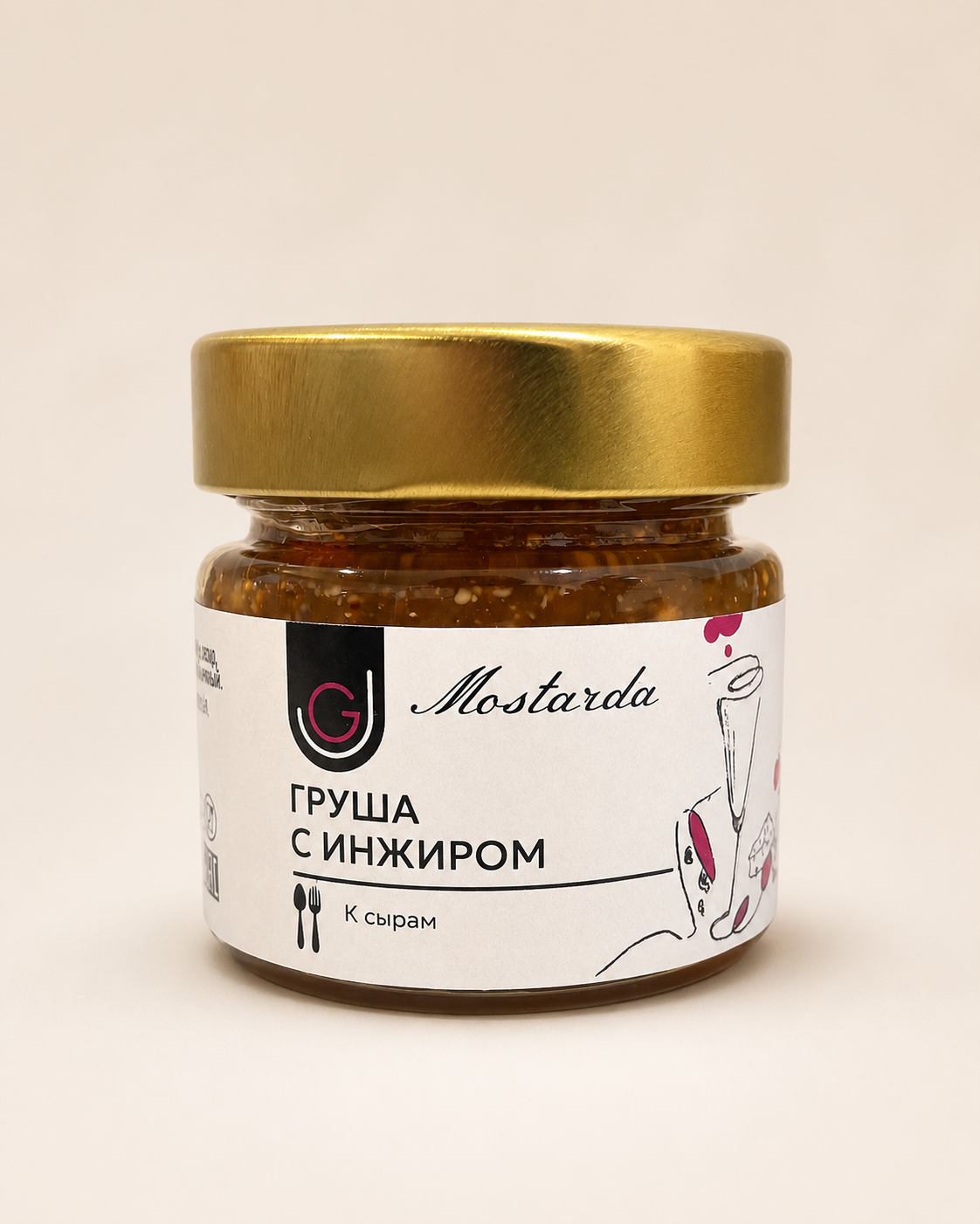 Груша с инжиром, 100 г
